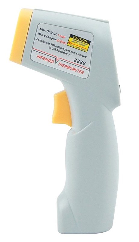 8889 Digital Mini Gun Infra Red Thermometer - BAMR