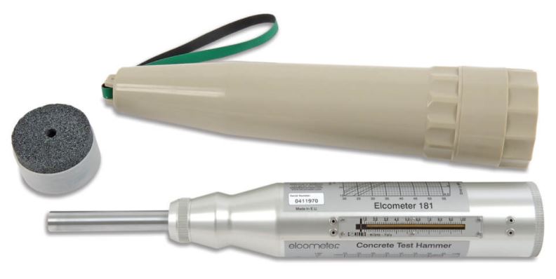 Elcometer 181 Mechanical Concrete Test Hammer - BAMR