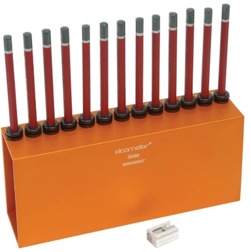 Elcometer 3080 Pencil Hardness Tester Pencils - BAMR