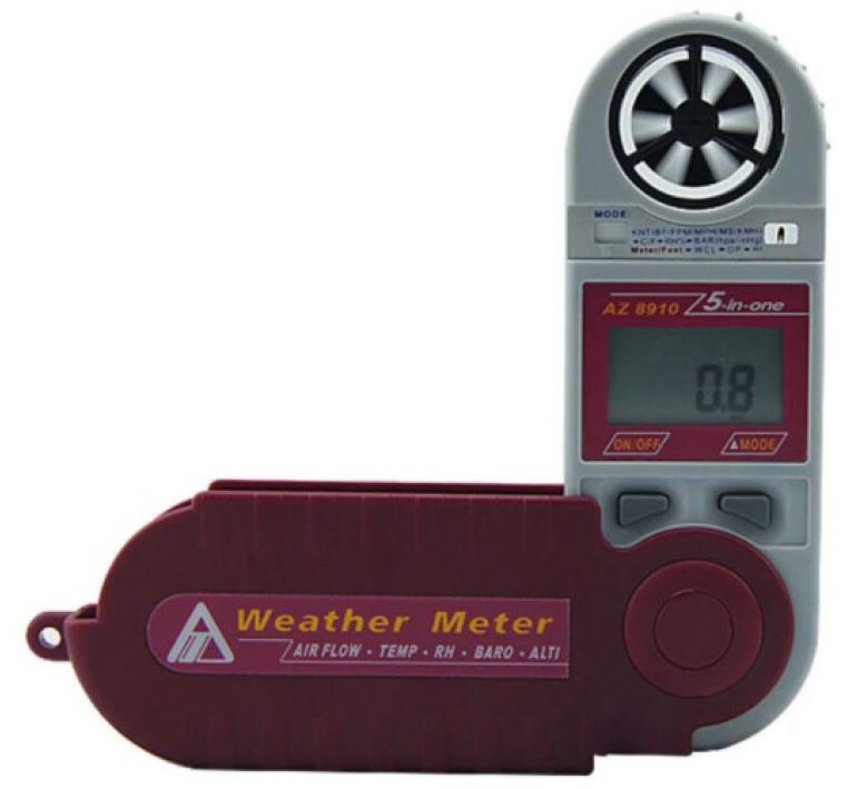 8910 Anemometer Air Speed Meter - BAMR
