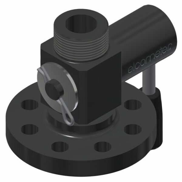Elcometer Manual Media Shut Off Valve and Flange Assembly