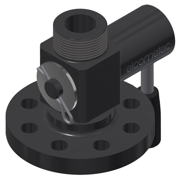 Elcometer Manual Media Shut Off Valve and Flange Assembly