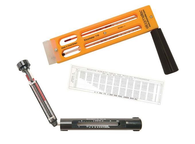 Elcometer 116 Bacharach Whirling Sling Hygrometers