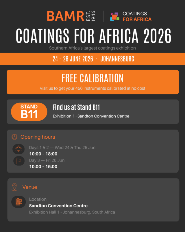 Coatings For Africa 2026 - BAMR